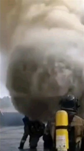 Smoke Explosion - Back Draft Simulation #firefighter
