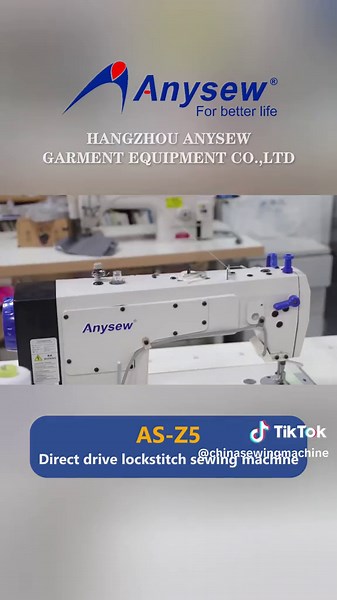 Elevate your sewing operations with our anysew brand direct drive lockstitch sewing machine. #Sewingmachine #Sewingstips #Factorywork #Clothingmachinebusiness #Machine #DirectDriveSewingMachine