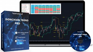 Forex Donchian PRO Trend Scanner Indicator - No Repaint Tool