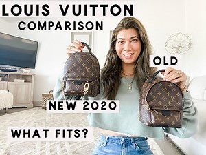 NEW 2020 LOUIS VUITTON PALM SPRINGS MINI BACKPACK REVIEW + WAYS TO WEAR+ WHAT FITS + WHATS IN MY BAG
