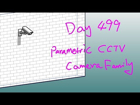Everyday Revit (Day 499) - Parametric CCTV Camera Family