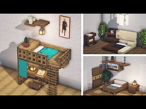 Minecraft | 8 Bed Build Designs and Ideas