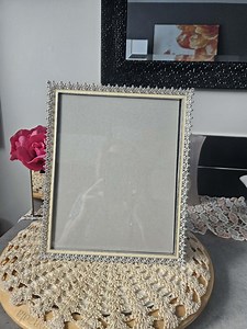 Vintage Elegant Silver Beaded Picture Frame – Ornate Vintage Style Photo Frame, Classic Chic Home Decor - Etsy