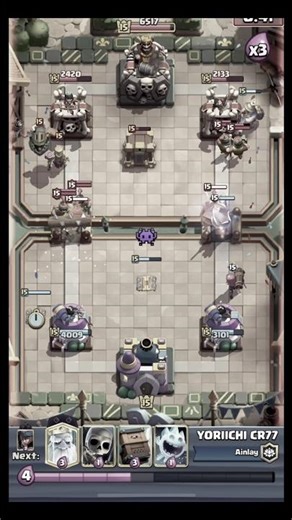 LOOK AT THE END HE FORGOT HIS WIN CONDITION #shorts #clashroyale