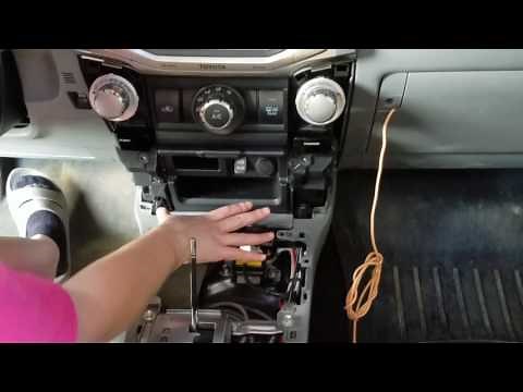 5th Gen 4Runner console removal