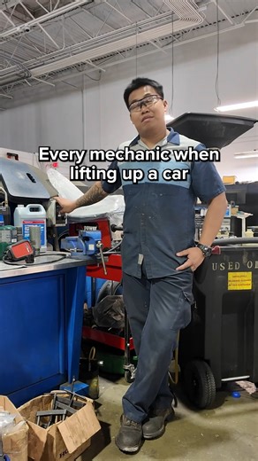 Brandon Honda on Instagram: "When the car lift hits just right and they're feeling themselves. Come let us take a look at your car! #meme #carlift #carshumor"