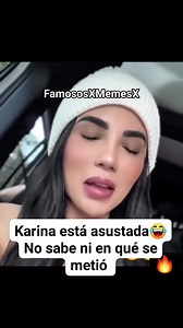 1.5M views · 37K reactions | Karina no sabe ni en qué se metió está vez 藍 #famososxmemesx #LaCasaDeLosFamososCol2 #LaCasaDeLosFamososCol #lacasadelosfamososcolombia | Famosos XMemesX | Facebook