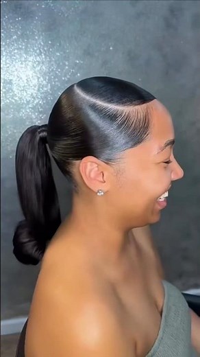 Sleek Side Part Ponytail Tutorial – Quick & Easy