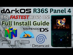 NEW dArkOS Panel 4 Install Guide & Performance Tests - The Fastest R36S OS Yet!