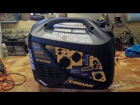 Firman 2000 Watt Inverter Generator Review