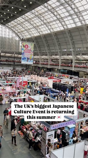 HYPER JAPAN Festival 2025 is going to be back bigger than ever! If you can’t make it to Japan this summer, why not travel to London instead? 🙌 It will be three full days of performances, food, workshops, and exhibitors celebrating the best of Japan 🇯🇵 If you are anime, manga, Japanese fashion, arts and food lovers, you don’t want to miss this 🤭🌸 遊びにきてね〜！お待ちしております。 🎟️Buy tickets now from link in bio 📅18-20 July 2025 📍 W14 8UX Olympia, London #hyperjapan #hyperjapanfestival2025 #japanesecu