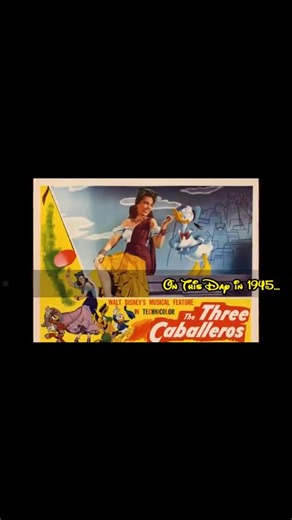 Disneyland Alumni Club on Instagram: "For February 3rd...On This Day in @Disney History in 1945, #Disney's 7th animated and live-action feature film "The Three Caballeros" is released in the U.S. @disneyanimation @disneystudios"