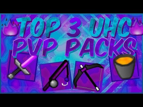 Minecraft: Top 3 PvP UHC Texture Packs NO LAG | 1.7/1.8/1.9/1.10 Colorful MC Resource Packs