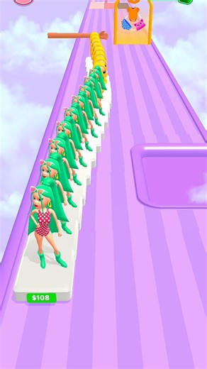 😺🧸 The doll toy is being delivered and doll factory run gameplay 🎮💯 #games #aestheic