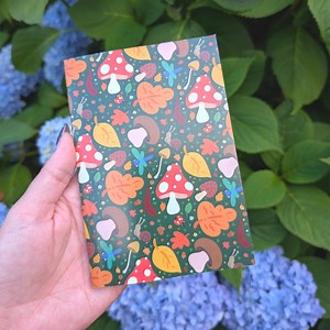 Forest Floor A6 Notebook - 48 Dotted Pages - Bullet Journaling - Etsy UK