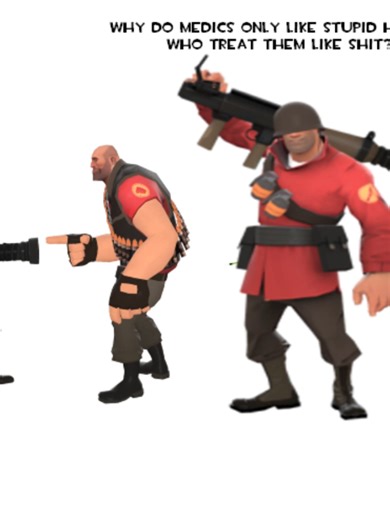 How it feels to see Medics healing only Heavy! #fyp #foryouu #gaming #meme #tf2 #teamfortress2 #valve