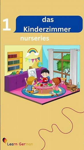 5 German Words a day - In the house | im Haus | #learngerman | #shorts