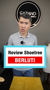 9.4K views · 59 reactions | Review shoetree Berluti #gazano #phongdinh | Gazano - Leather Care Expert - since 2017: Chuyên chăm sóc giày tây | Facebook