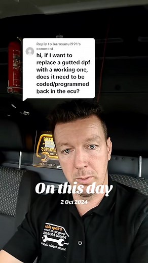 Do you need to program a new DPF back in after delete? | Jimmy O'Riley