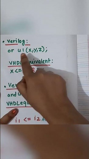 Difference of Verilog and VHDL in low-level modeling
