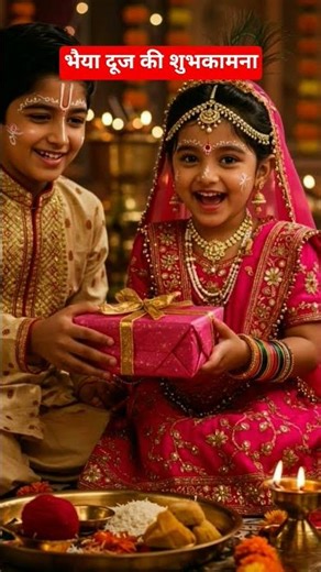 "भाई बहन के प्यार का पावन त्योहार – भाई दूज" #shorts #viral #trending