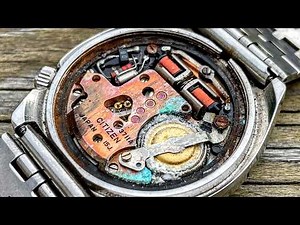Citizen Pain - The Way Of The Exploding Battery - Can I Restore This Chronic Hisonic Watch?
