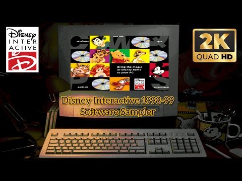 Disney Interactive 1998-99 Software Sampler Demo [PC Windows/Macintosh] - 2K60fps