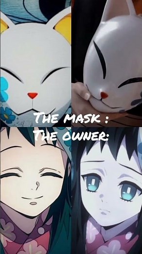 Demon slayer characters with mask and without mask ✨✨