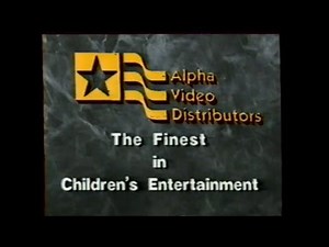 Alpha Video Distributors Logo Early 1990's b