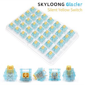 SKYLOONG Glacier Silent Switches 35pcs/box
