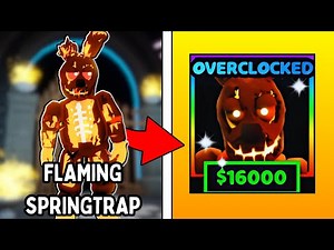 Flaming Springtrap Is OP!? (Five Nights TD)