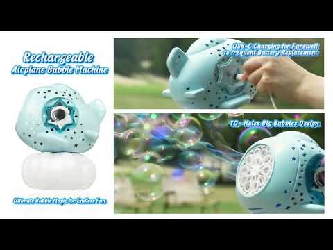 Space-Themed Airplane Bubble Machine | Cloud Tank & Dense Bubbles ✈️☁️✨