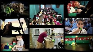 5.6K views · 25 reactions | Every box being taped, forklift that beeps, and child that laughs when opening their box sounds like a joyful noise to us! We've put together all of these sounds of OCC and more to create a favourite Christmas song. Can you recognise what it is? | Operation Christmas Child UK | Facebook