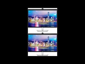 One Cable Desk Setup Dell U3223QZ 32 Inch 4K Monitor Review