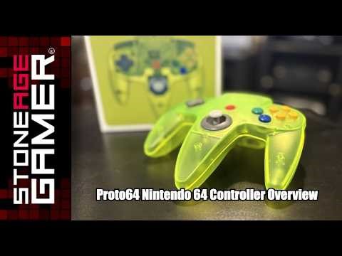 Proto64 Nintendo 64 Controller Overview
