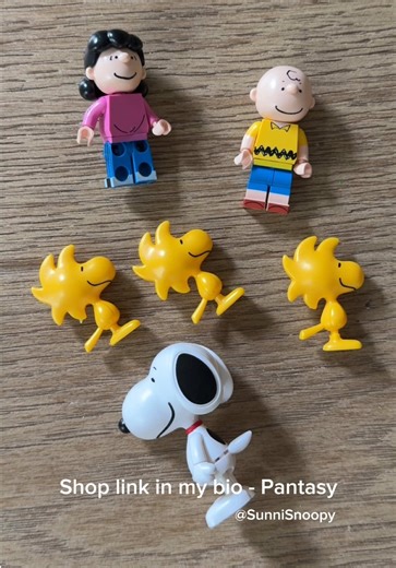 Quality Building Blocks from PANTASY for Peanuts Lovers