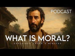 What is moral? - Explained under 5 minutes | PODCAST