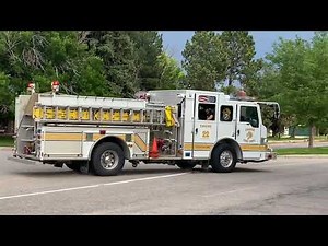 Fire Truck Response Compilation #3