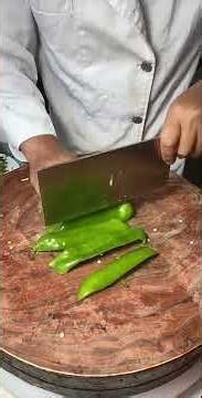 # Chili cutting method