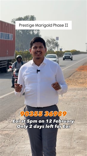 Raw | Luxury Realtor | Real Estate | IBP Consultant of year 2024 on Instagram: "Prestige Marigold Act now eoi form at 12 Feb Launching at 16 to 20 Feb 1200 sqft 164 nos 1.02Cr 1500 sqft 244 nos 1.27Cr 2400 sqft 93 nos 2.05Cr 4000 sqft 27 nos 3.2Cr Garden plots 860 - 3600 sqft 188 nos 70L For site visit contact us now 90355 36989 *Nobrokerage* #rawrealtor #marketingwithraw #bangalorerealestate #prestigeplots #prestigemarigoldphase2"