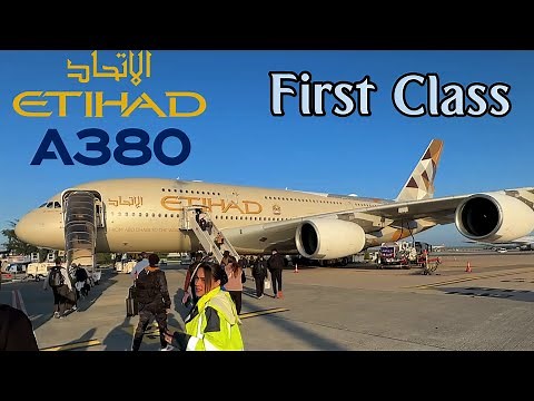 FIRST CLASS - Etihad Airbus A380 ! 🇫🇷 Paris CDG - Abu Dhabi 🇦🇪 Upper Deck [Full Flight Report]