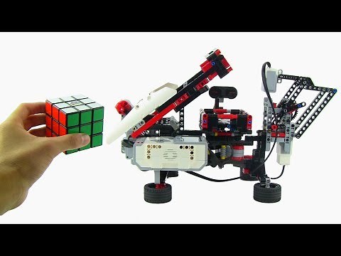 Lego Mindstorms EV3 Rubik's Cube Solver