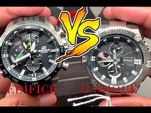 Casio G-shock Toughness compared to Edifice - Comparison and review