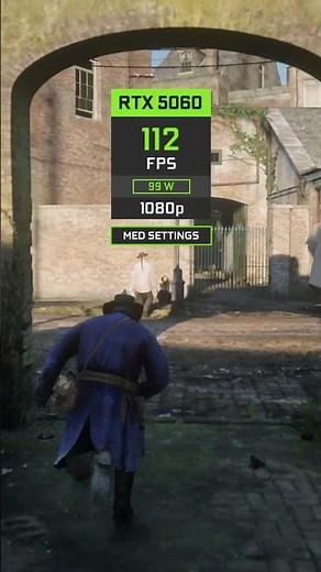 RTX 5060 in Red Dead Redemption 2 performance test 1080p