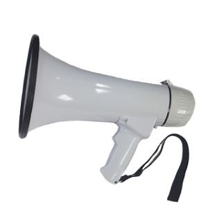 [Hot Item] Portable Megaphone 35 Watt Power Megaphone Speaker Bullhorn Voice and Siren Alarm 11s-RC / 11s-USB / 11s-Bluetooth