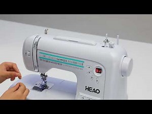 HEAO Sewing Machine with 72 Stitch Patterns Instruction Video