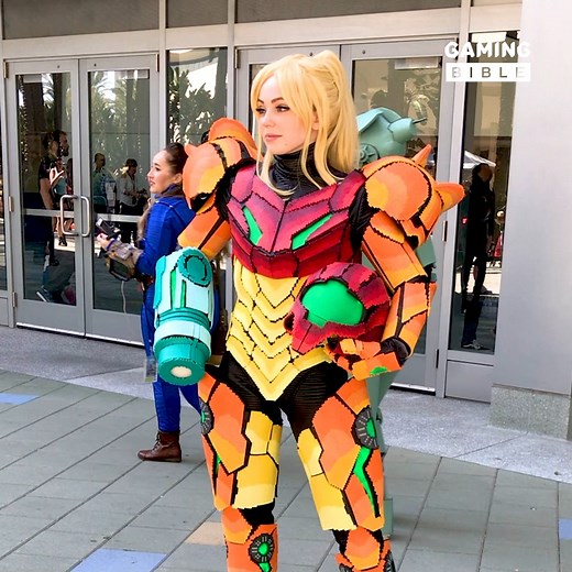 This Samus Aran cosplay from Metroid is incredible! 🔥😱 AmyByte | GAMINGbible