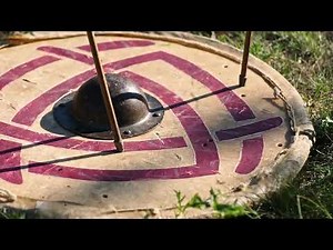 Shield test using a bow and a spear