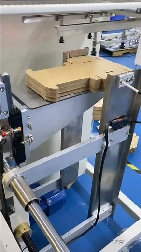 Cardboard Box Small Corrugated Carton Box Making Machine Auto Case Tray Erector Box Folding Machine