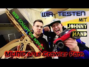 Wir testen mit Johnny den MLine Crawler Parcours von Modellbau Metz